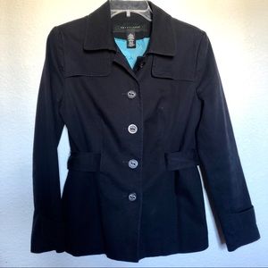 Apostrophe | Jackets & Coats | Apostrophe Navy Trench Cotton Button ...